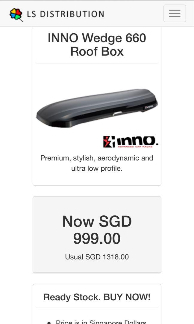 Inno Wedge 660, Everything Else on Carousell