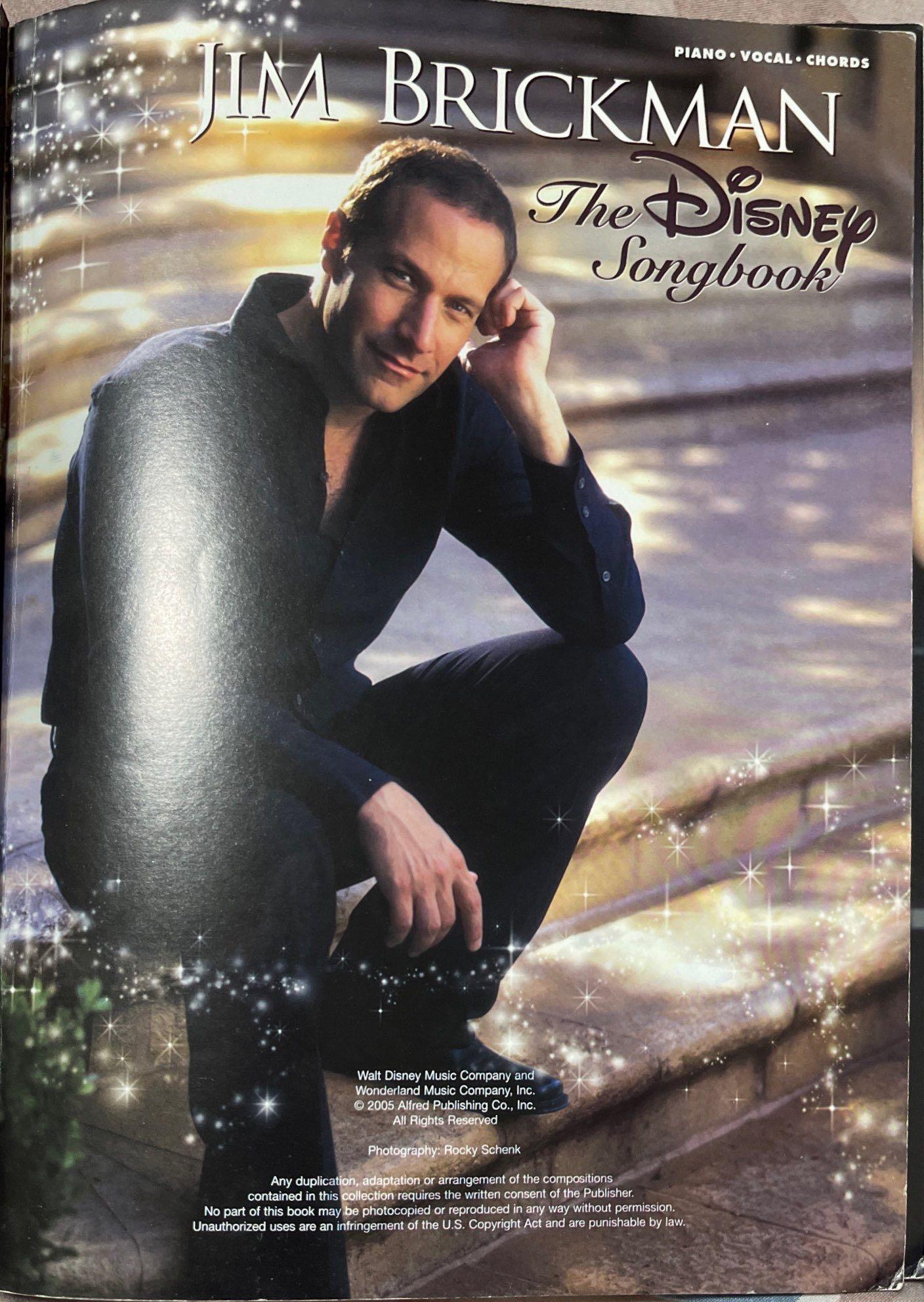 Jim Brickman The Disney Songbook 2005, Hobbies & Toys, Books ...
