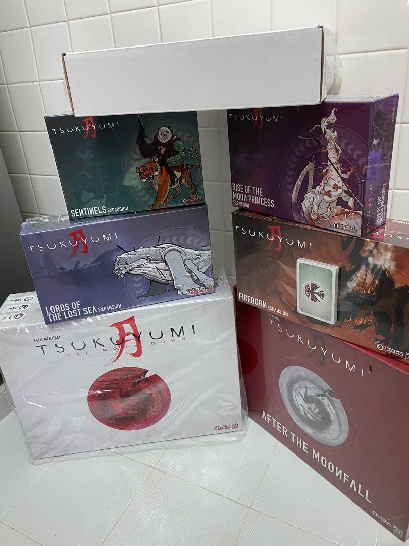 Kickstarter Tsukuyumi 2nd edition board game, Hobbies & Toys, Toys ...