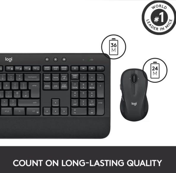 Logitech mk545 keyboard set, Computers & Tech, Parts & Accessories, Computer Keyboard on Carousell