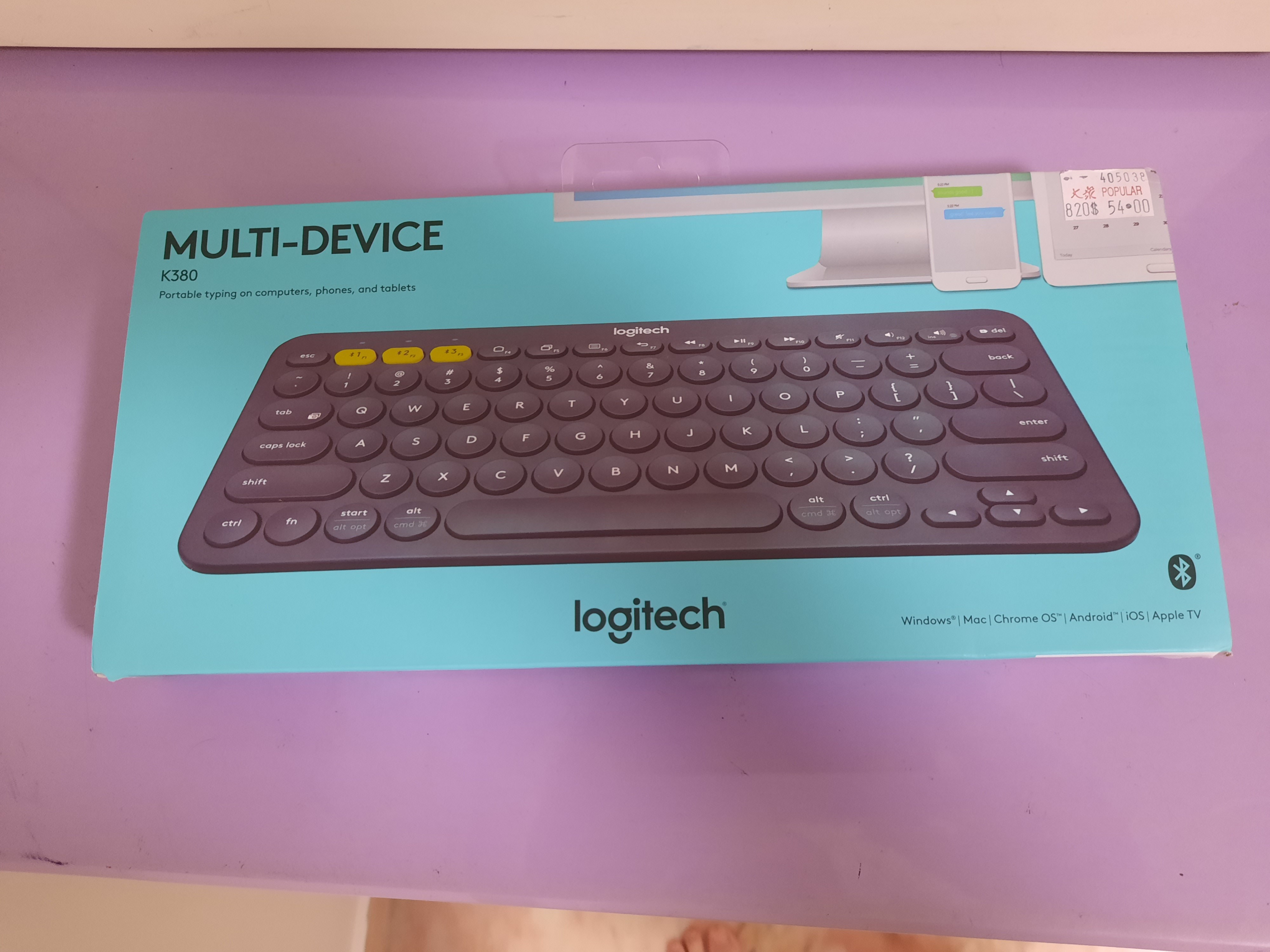 Logitech Multi Device Keyboard Computers Tech Parts Accessories Computer Keyboard On