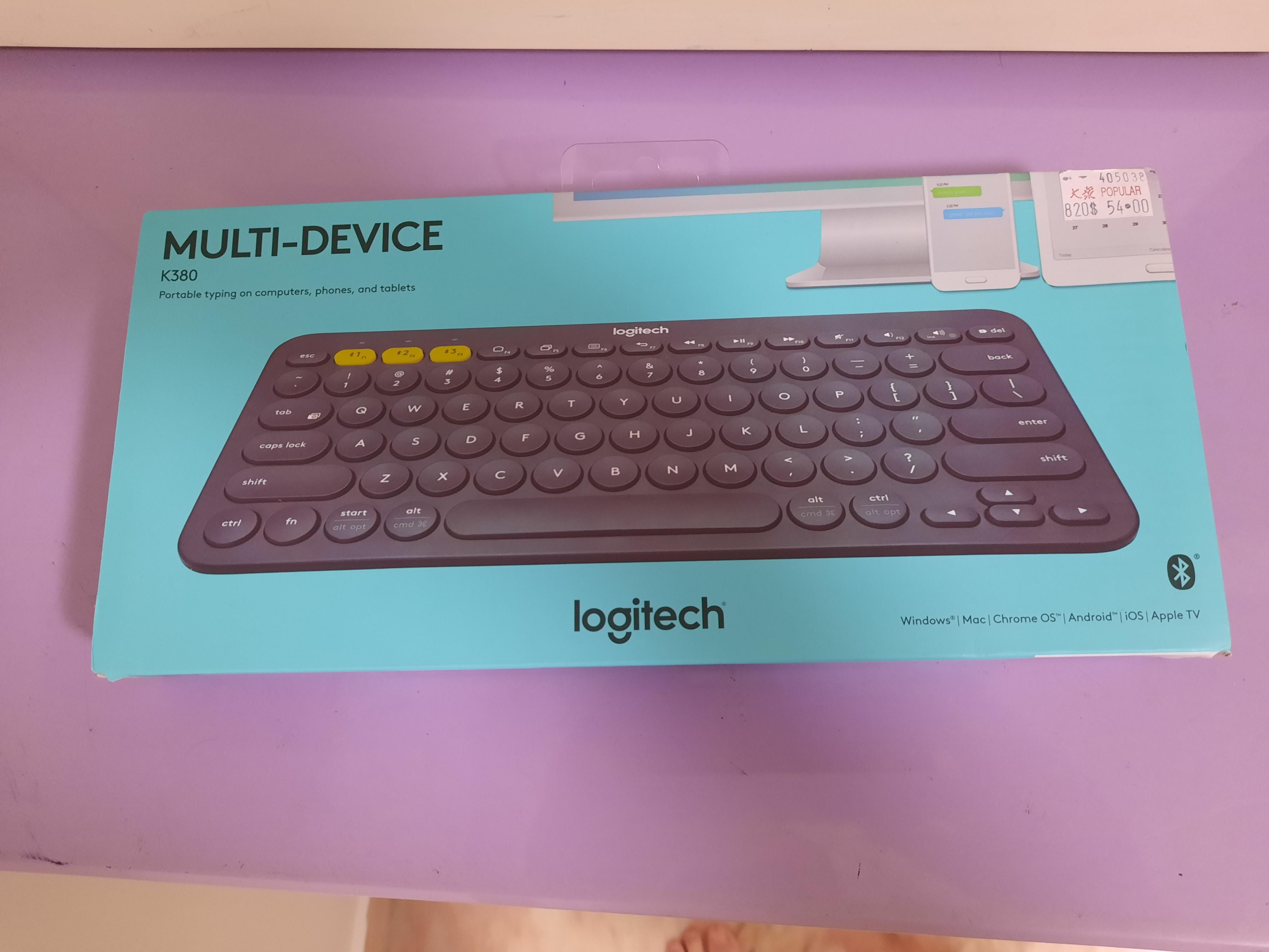 Logitech Multi Device Keyboard Computers Tech Parts Accessories Computer Keyboard On