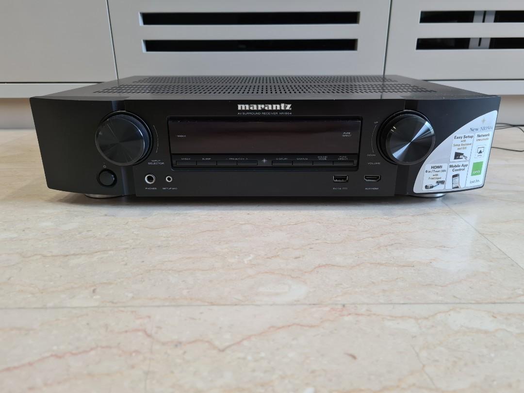 Marantz Receiver NR1504, Audio, Soundbars, Speakers & Amplifiers on Carousell
