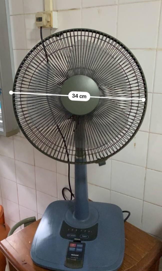 National brand table fan, Home Appliances, Cooling & Air Care on Carousell