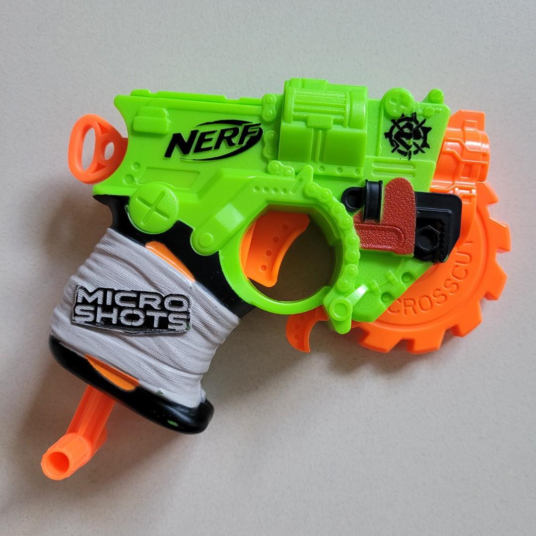 Nerf gun zombie green, Hobbies & Toys, Toys & Games on Carousell
