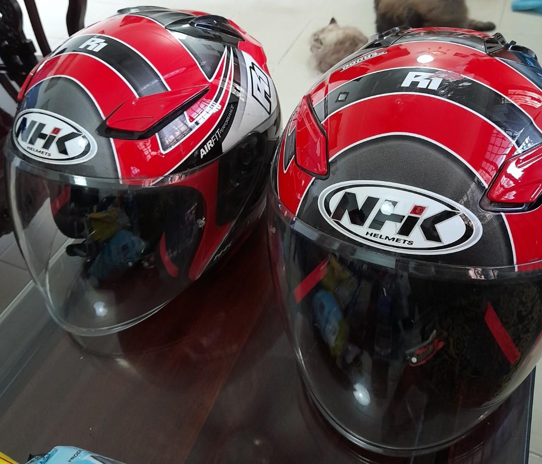 NHK Helmet, Motorcycles, Motorcycle Apparel on Carousell