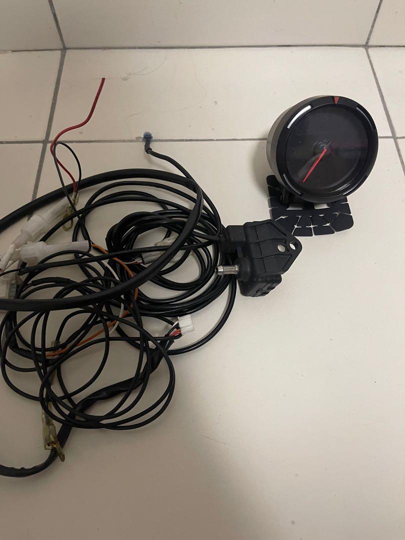 Original defi turbo boost gauge with sensor and full wiring, Car Accessories, Accessories on ...