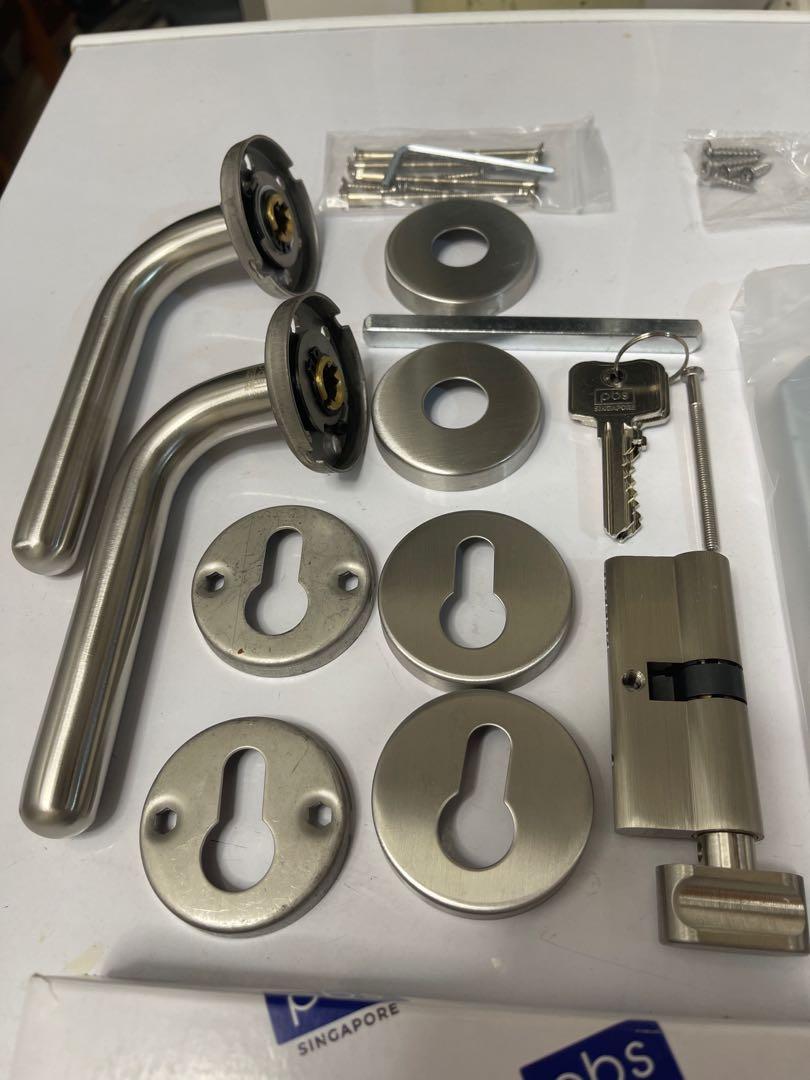 PBS main door lock set BNIB, Furniture & Home Living, Furniture, Other ...