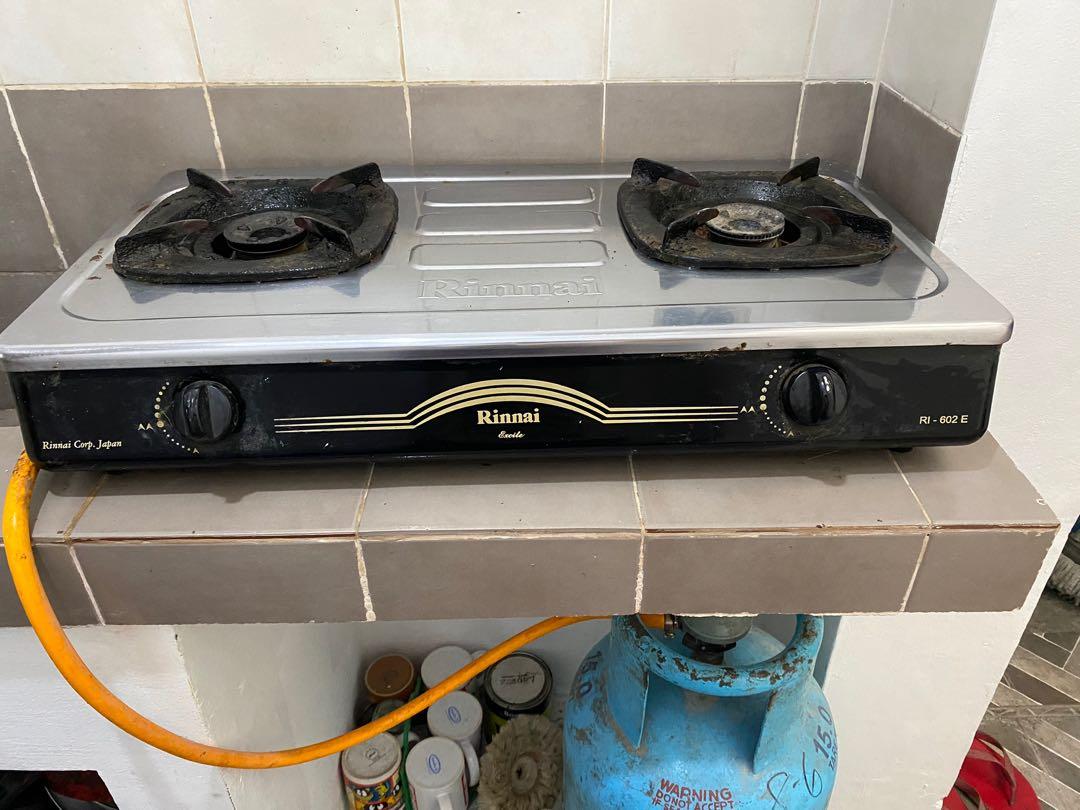 Petron gasul tank with Rinnai 2 burner gas stove, TV & Home Appliances ...
