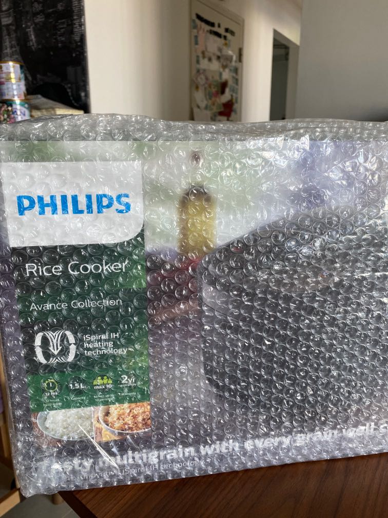 Philips HD4528 rice cooker, TV & Home Appliances, Kitchen Appliances ...