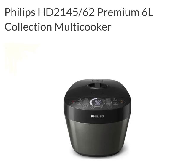 Philips Pressure Cooker HD2145, TV & Home Appliances, Kitchen ...