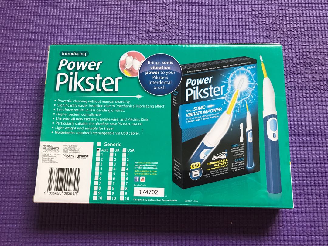 PIKSTERS PROFESSIONAL STARTER PACK $90, Health & Nutrition, Health ...
