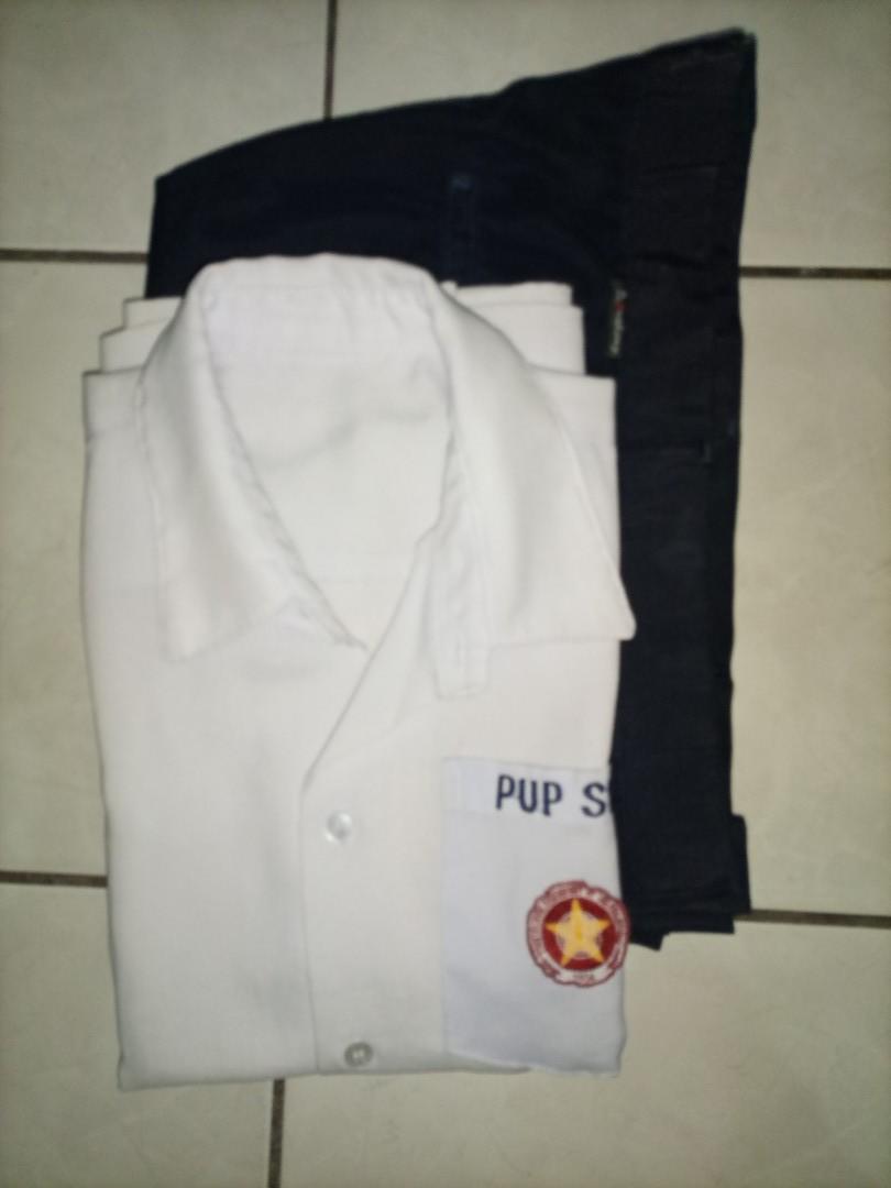 PUP SHS school uniform set, Men's Fashion, Tops & Sets, Sets ...
