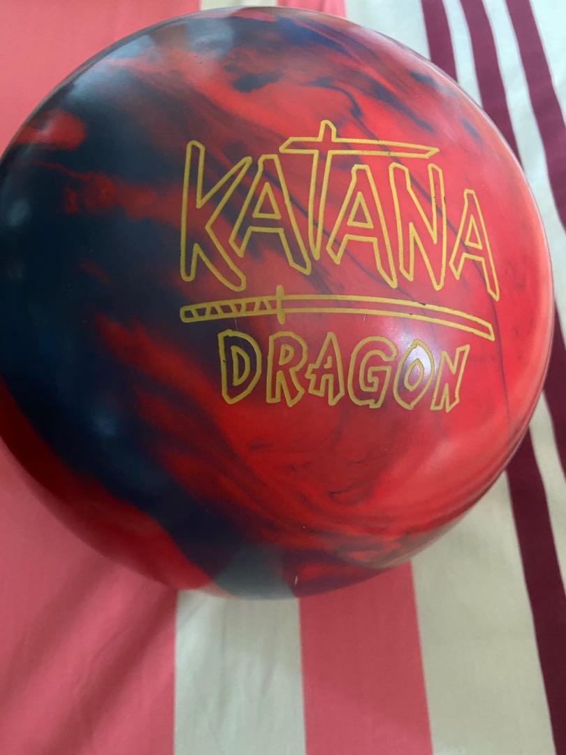 Radical Katana Dragon Bowling Ball, Sports Equipment, Sports & Games, Billiards & Bowling on ...