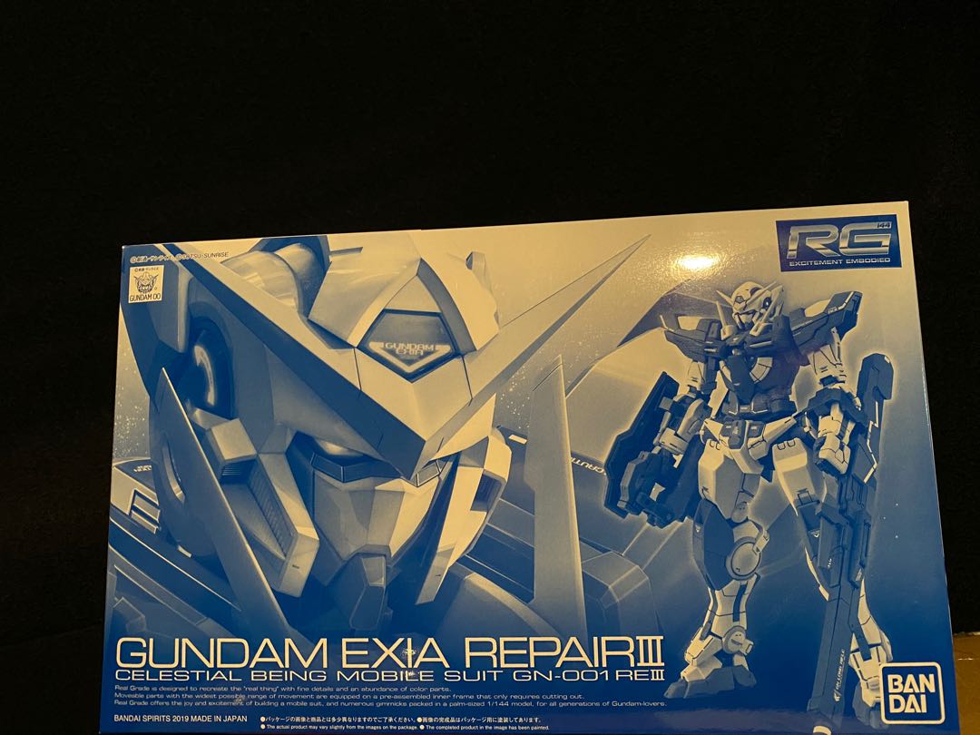 RG 1/144 GUNDAM EXIA REPAIR III, Hobbies & Toys, Toys & Games on Carousell
