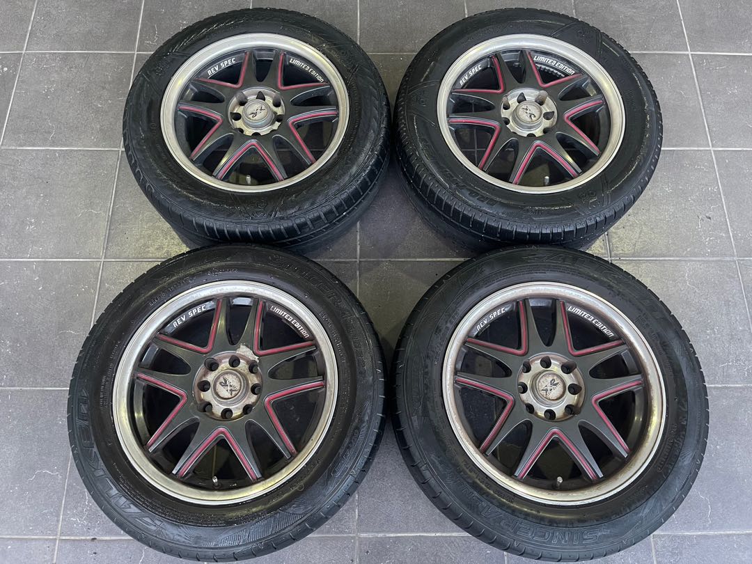 Rim 15” siap tayar, Auto Accessories on Carousell