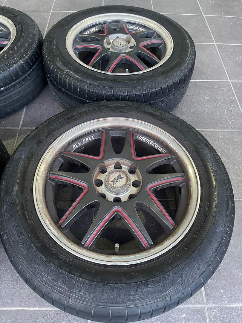 Rim 15” siap tayar, Auto Accessories on Carousell
