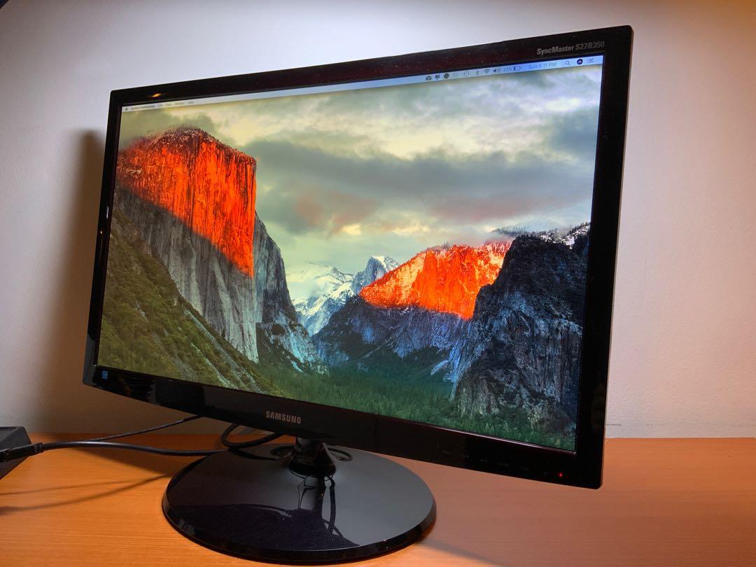 Samsung 27 inch monitor (S27B350H), Computers & Tech, Parts ...