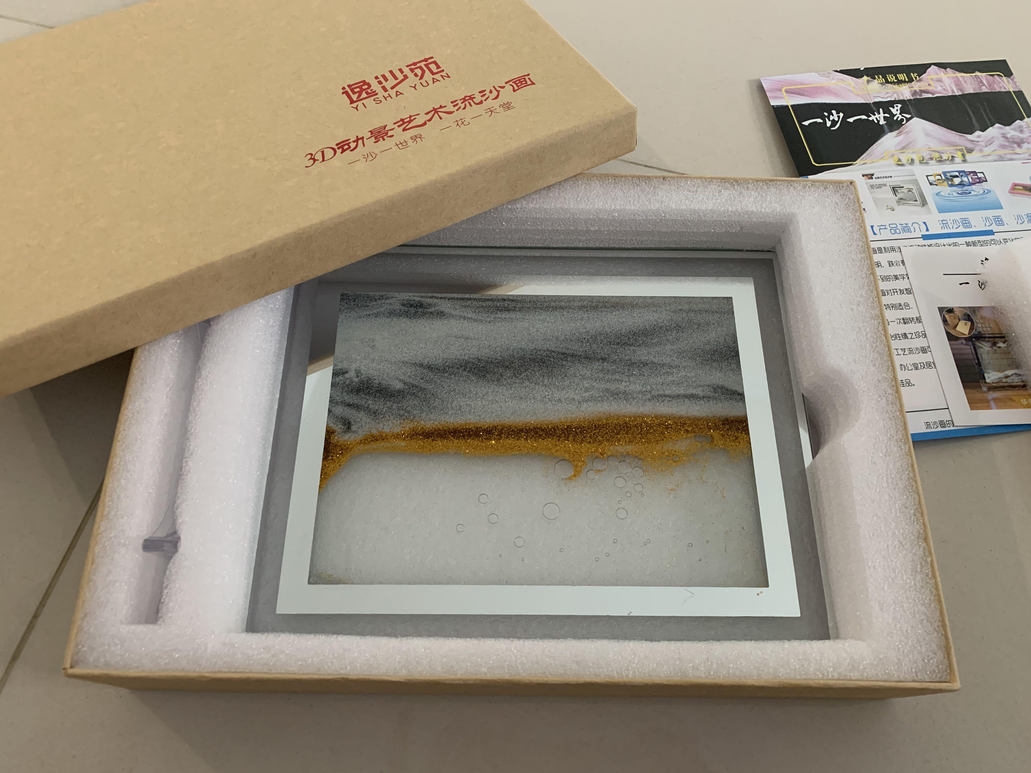 Sand display, Furniture & Home Living, Home Improvement & Organisation ...