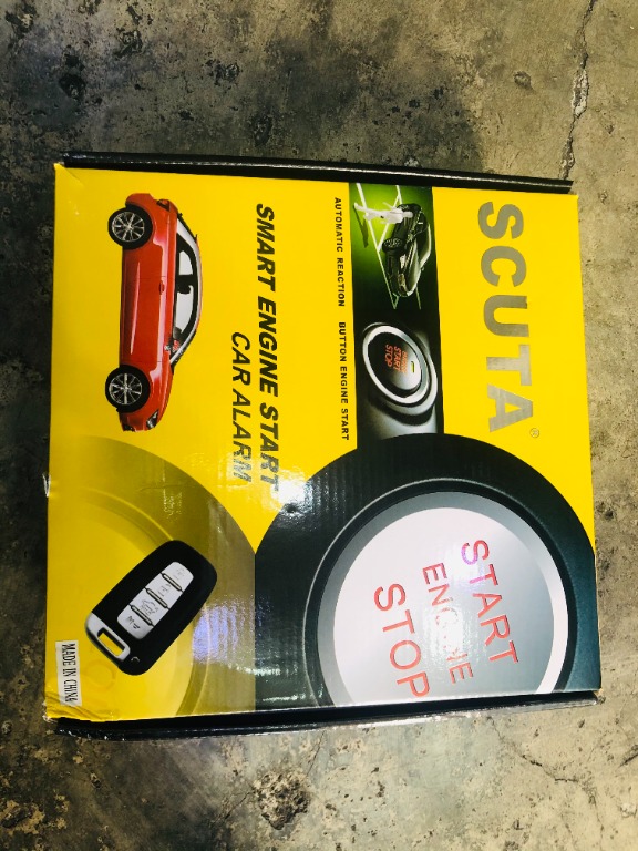 Scuta Car PKE Alarm Push Start Keypad, Car Parts & Accessories, Other ...