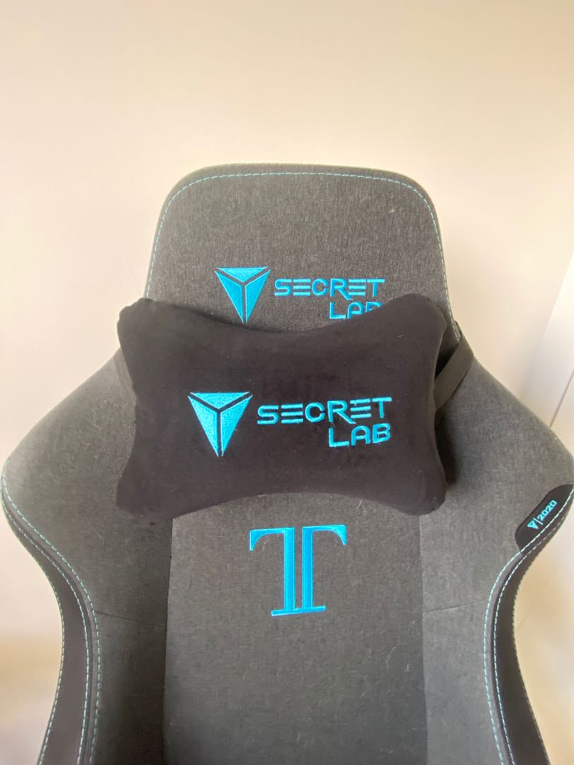 Secret Lab Titan 2020 Series Softweave Fabric - Charcoal Blue ...