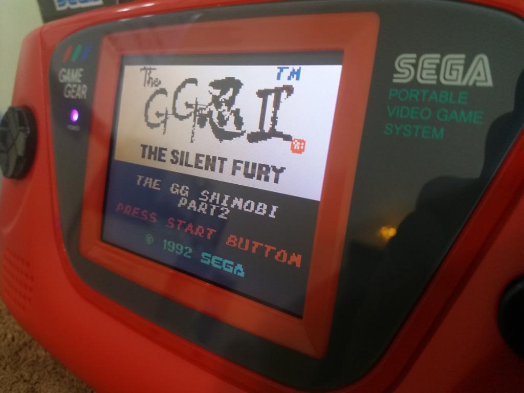 SEGA Game Gear Backlight TFT Screen Mod, Video Gaming, Video Game ...