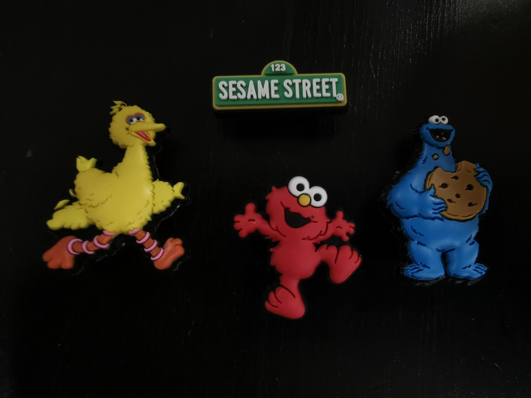 Sesame Street Crocs Jibbitz, Hobbies & Toys, Toys & Games on Carousell