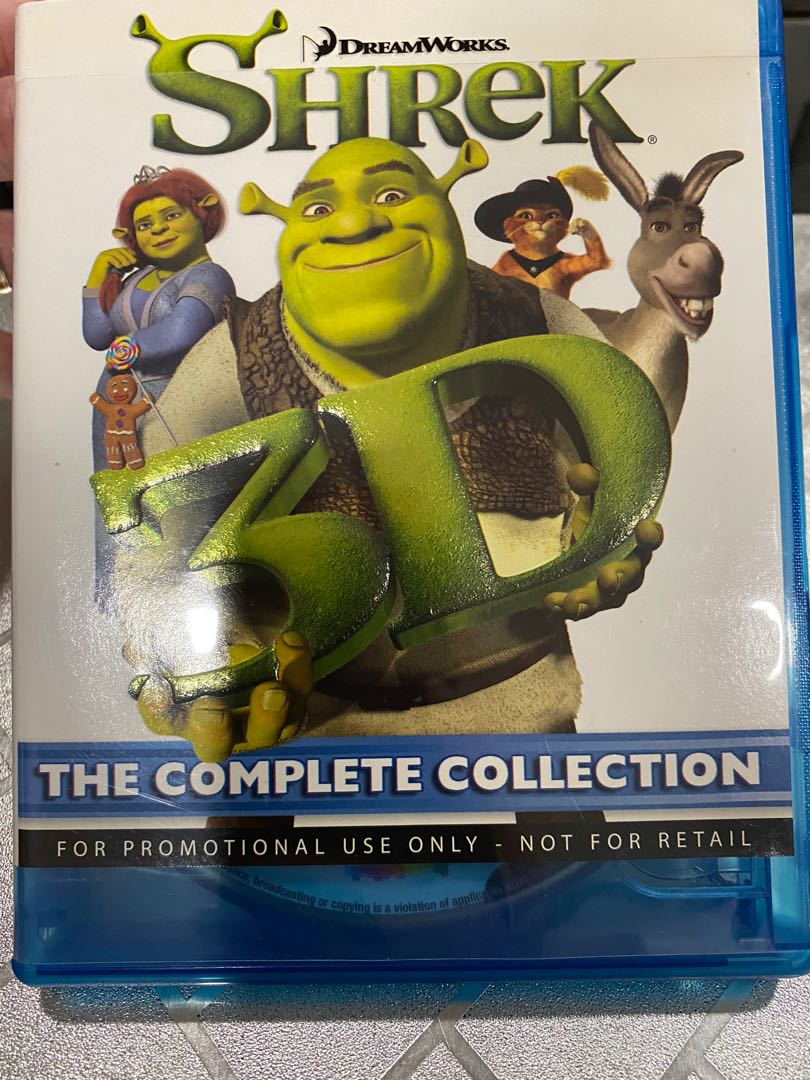 Shrek Complete Collection, Hobbies & Toys, Music & Media, CDs & DVDs on ...