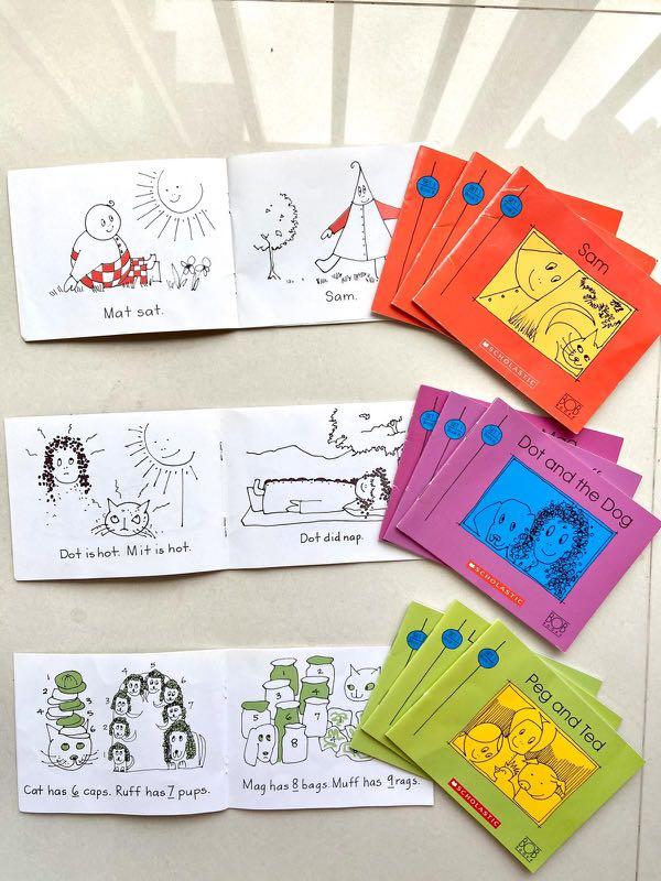 Sight words flash card, I Can Read phonics readers, Scholastic readers ...