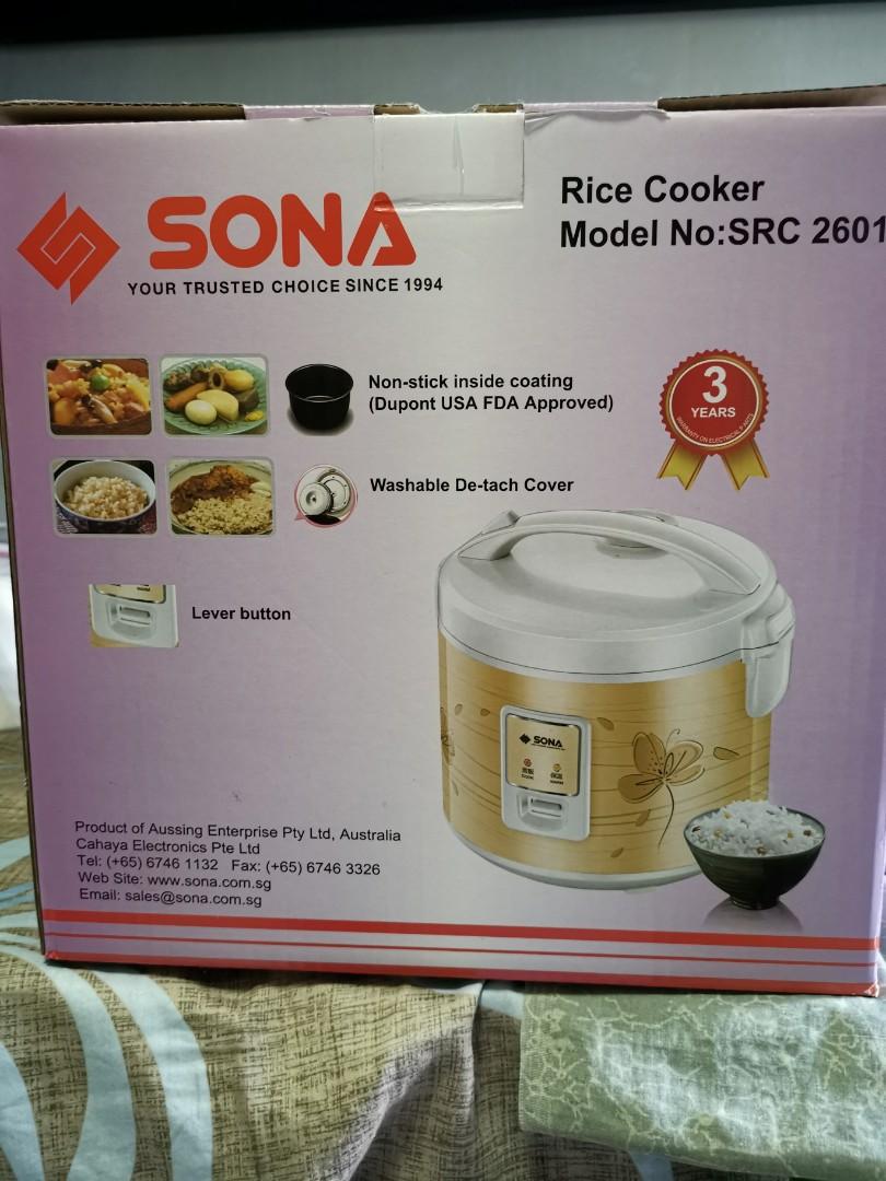 Sona Rice Cooker, TV & Home Appliances, Kitchen Appliances, Cookers on ...