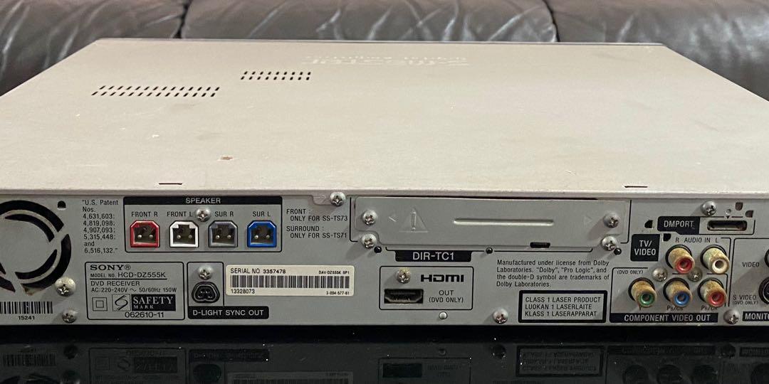 Sony DVD Home Theatre with full speaker set (model DZ-KKK), Audio ...