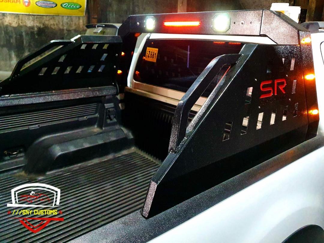 Sr Rollbar Aero drl reverse led bar cube Vigo HiLux Revo Triton Strada ...