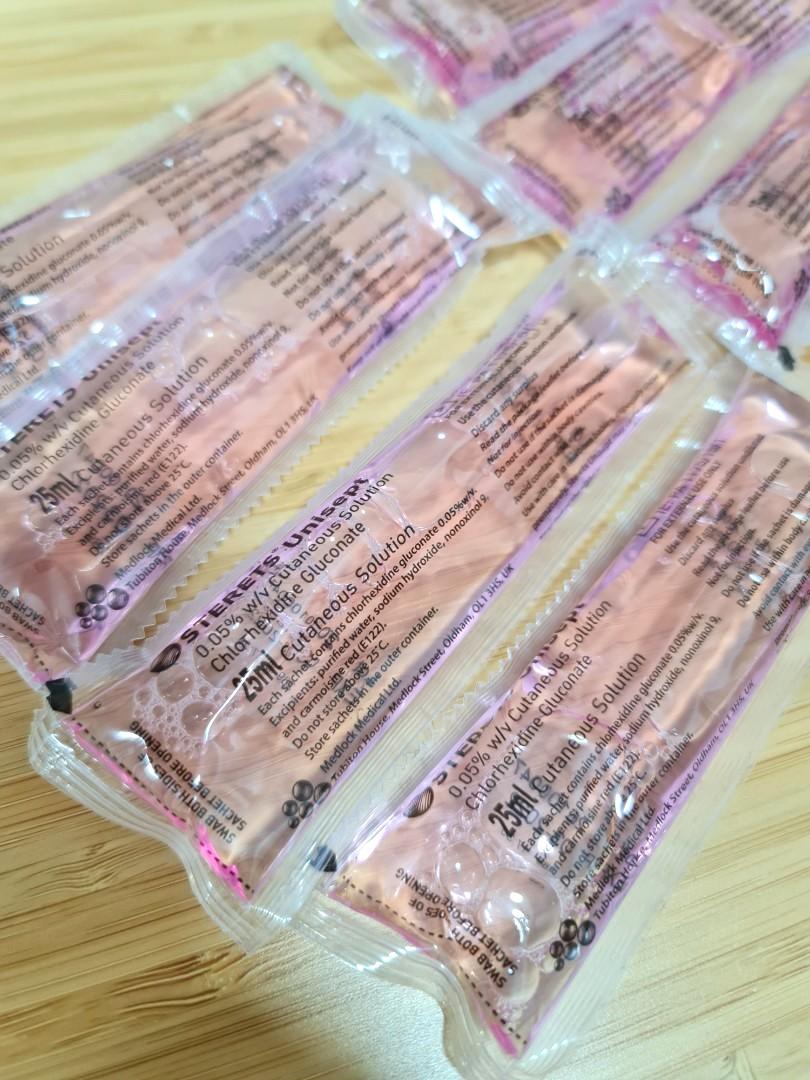 Sterets Unisept Chlorhexidine (8 available), Everything Else on Carousell