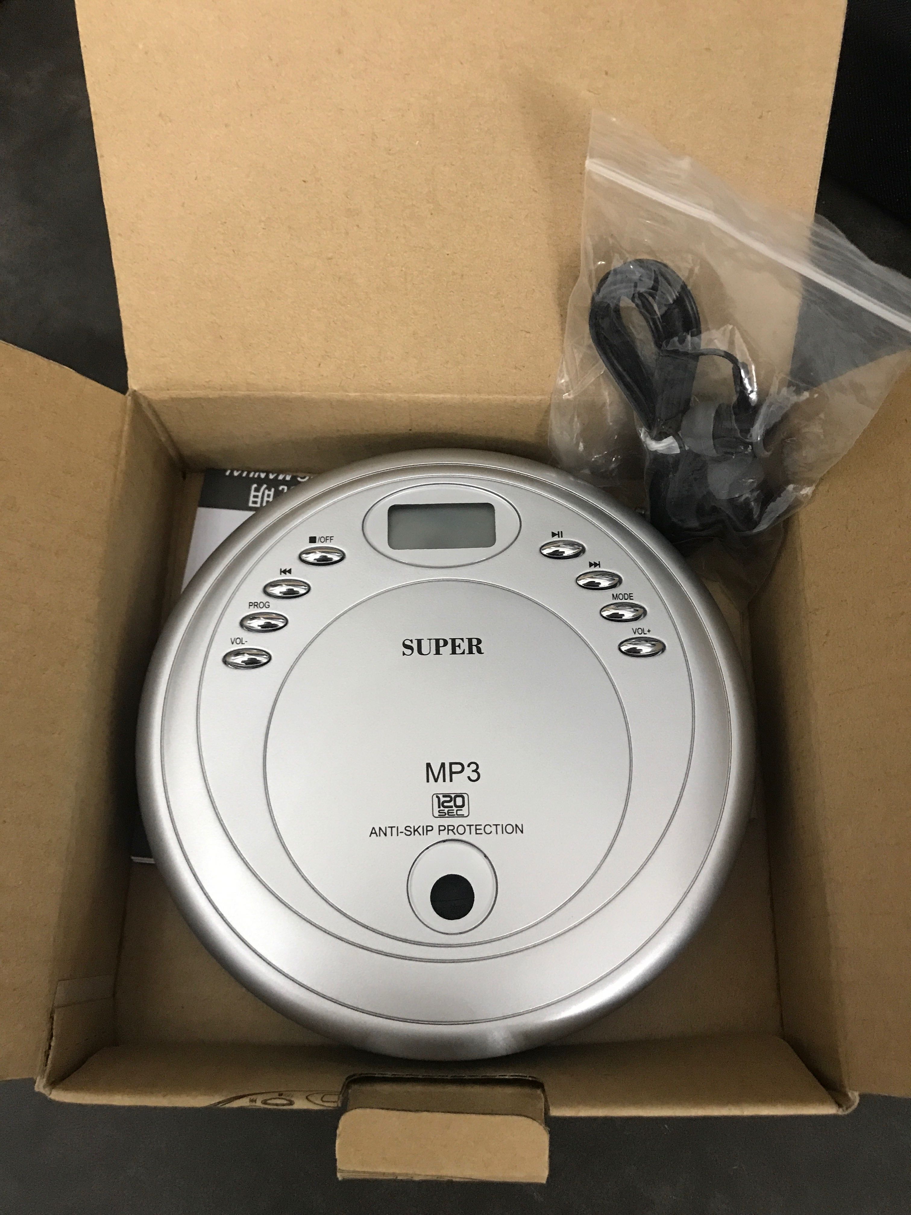 Super KS-307 隨身CD播放器, 音響器材, 音樂播放裝置 MP3及CD Player - Carousell