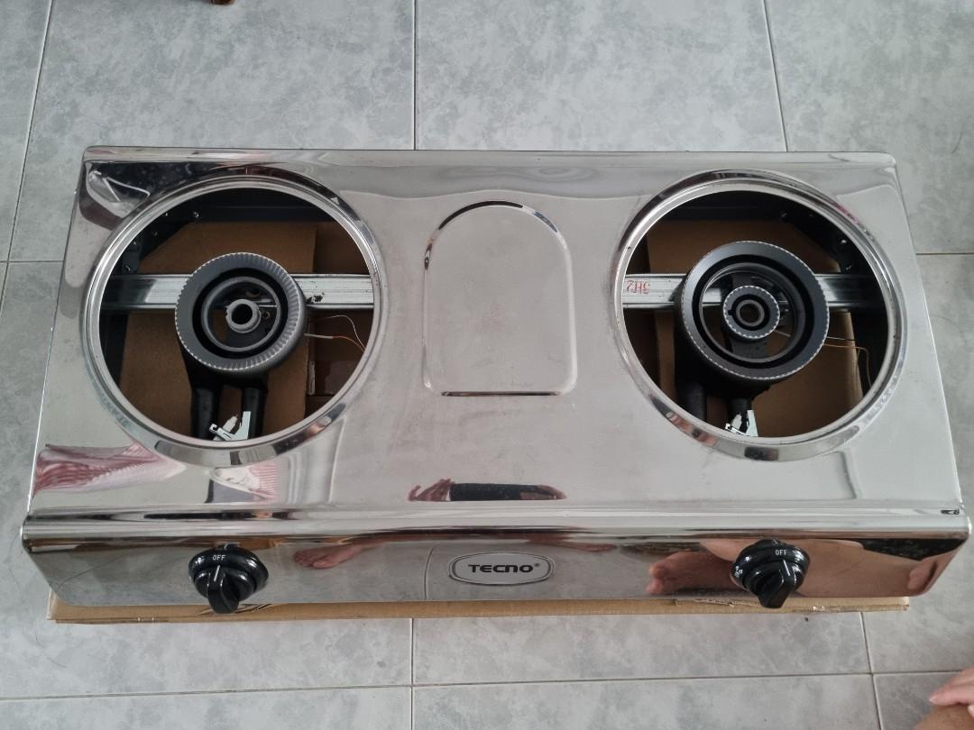 Tecno Double Burner Gas Stove, TV & Home Appliances, Kitchen Appliances ...