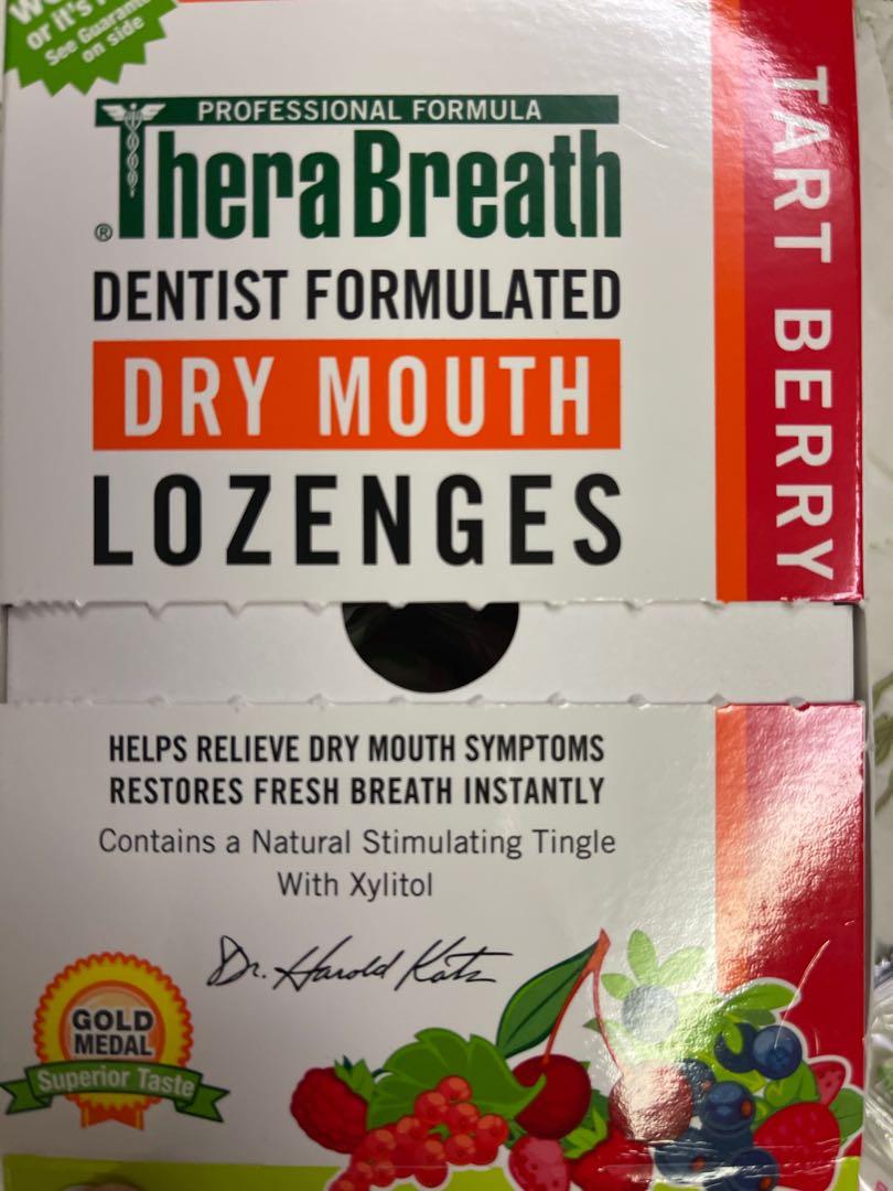 Therabreath mints dry mouth lozenges fresh breath, Food & Drinks, Fresh ...
