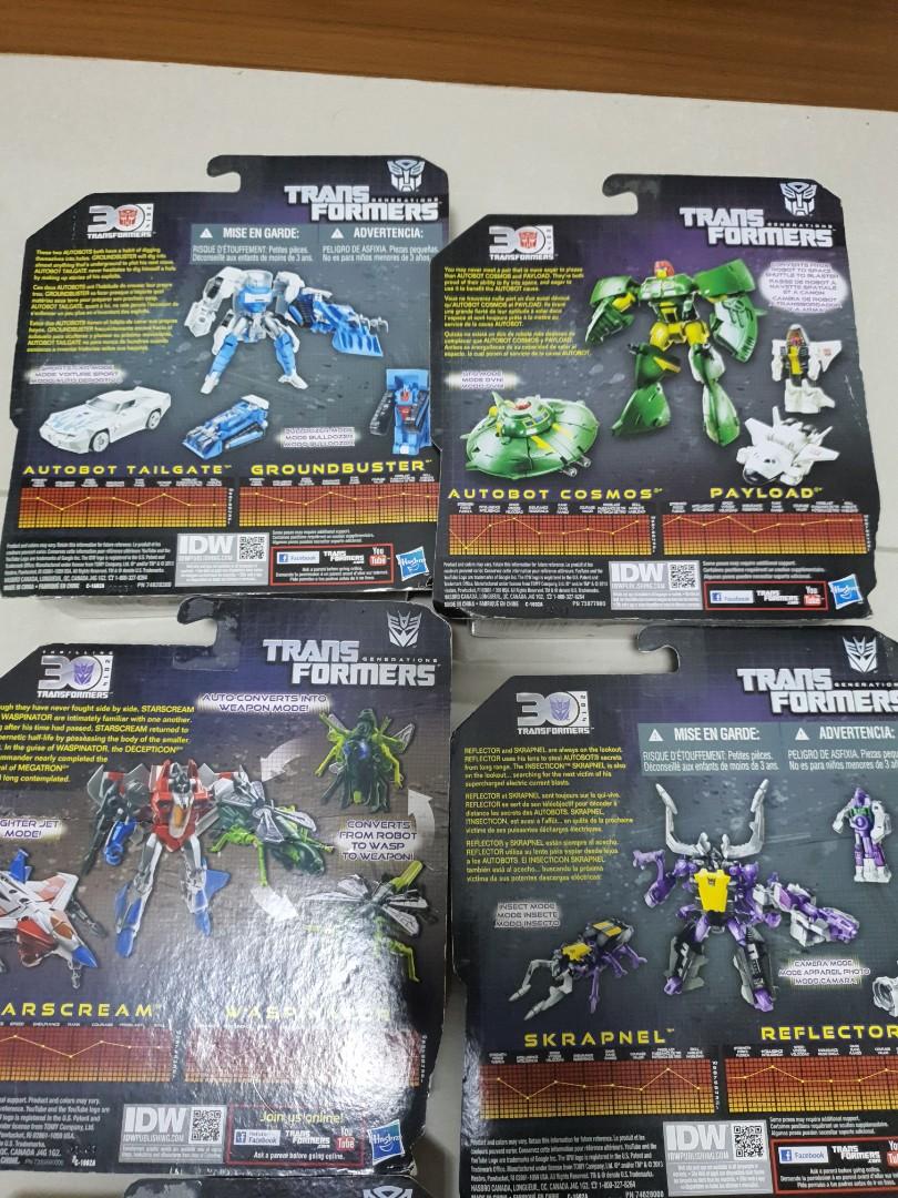 Transformers generations (AUTOBOT TAILGATE, GROUNDBUSTER) ( AUTOBOT ...