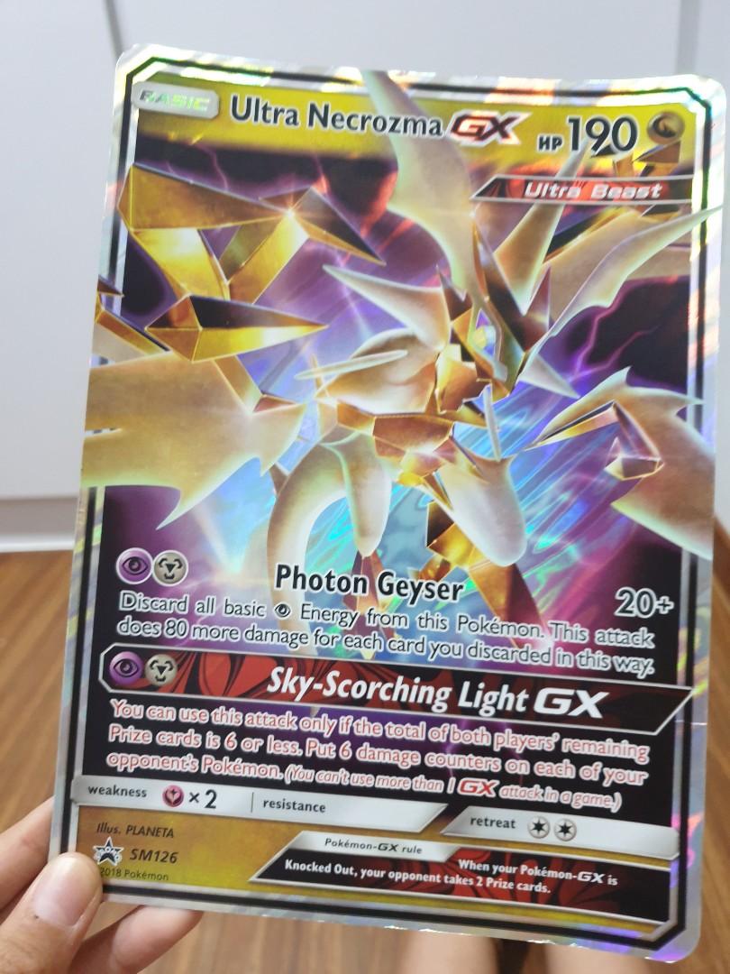 Pokemon Ultra Necrozma(jumbo card), Hobbies & Toys, Toys & Games on ...