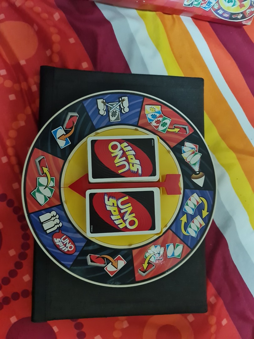 Uno Spin full set, Hobbies & Toys, Toys & Games on Carousell