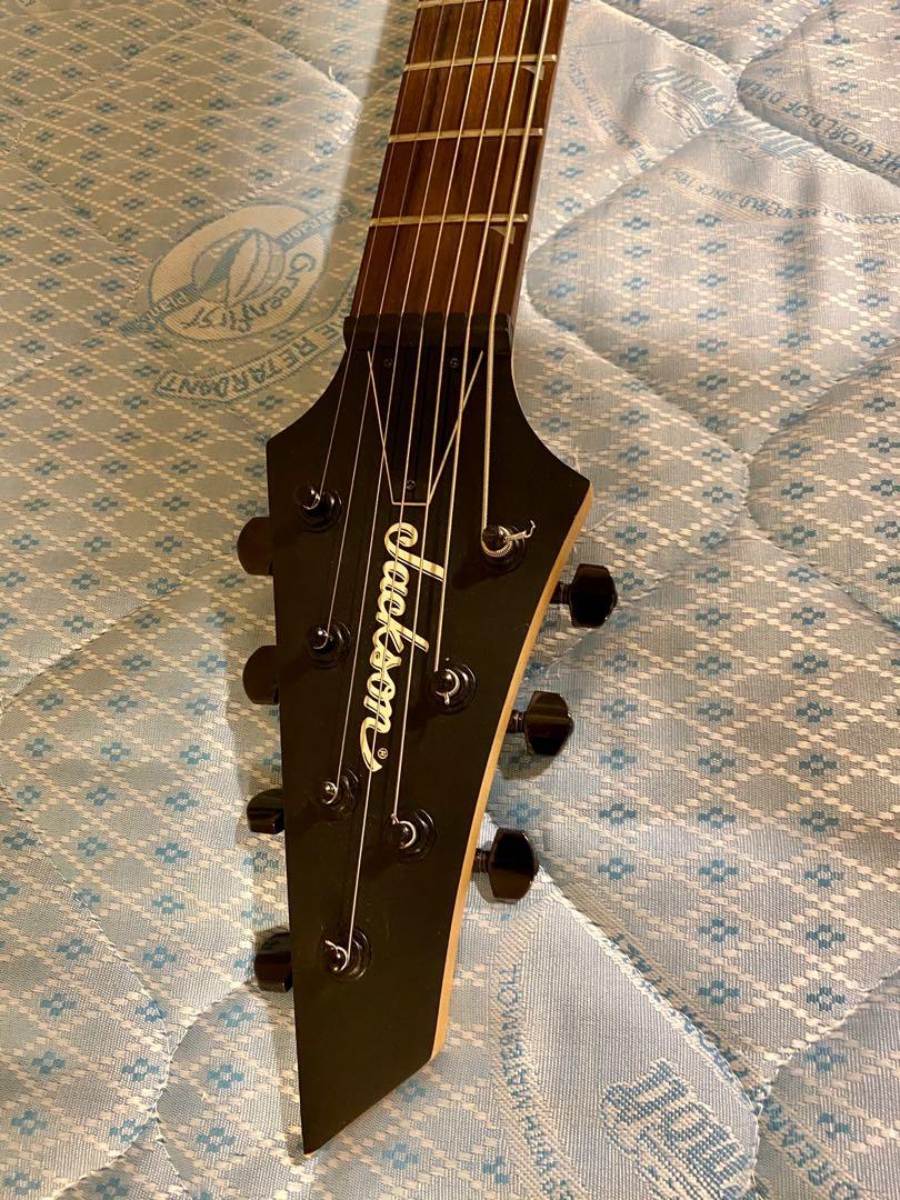 Upgraded Jackson Js-22 7 String w/ Zoom g1xon multi effects (FIXED ...