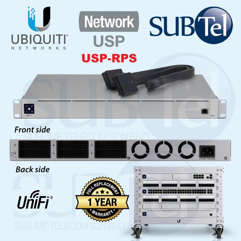 USP-RPS Ubiquiti SmartPower Redundant Power System 1U Rackmount UBNT ...