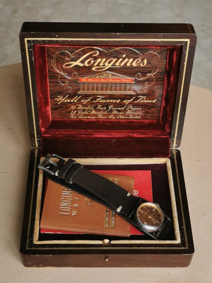 Vintage Longines Mainliner Patina Dial, Luxury, Watches on Carousell