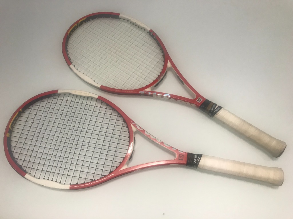 Wilson nCode Tour 90 tennis racquets (2 sticks), Sports Equipment ...