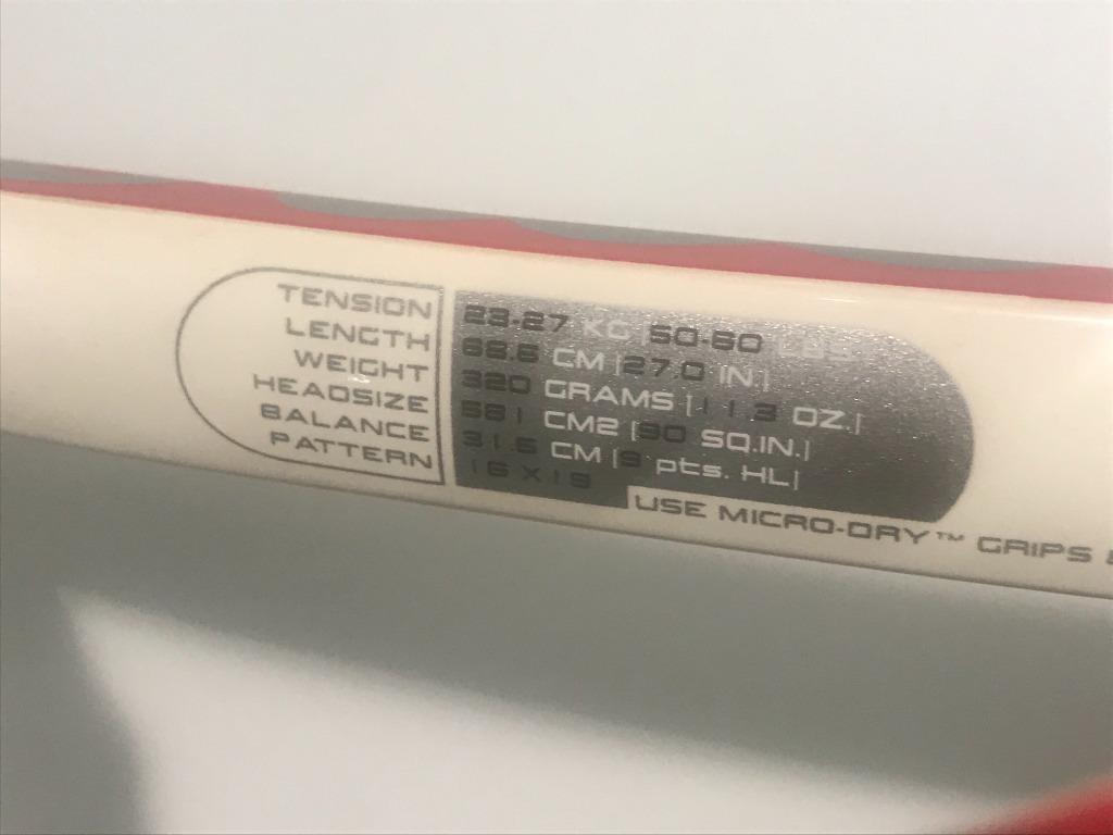 Wilson nCode Tour 90 tennis racquets (2 sticks), Sports Equipment ...