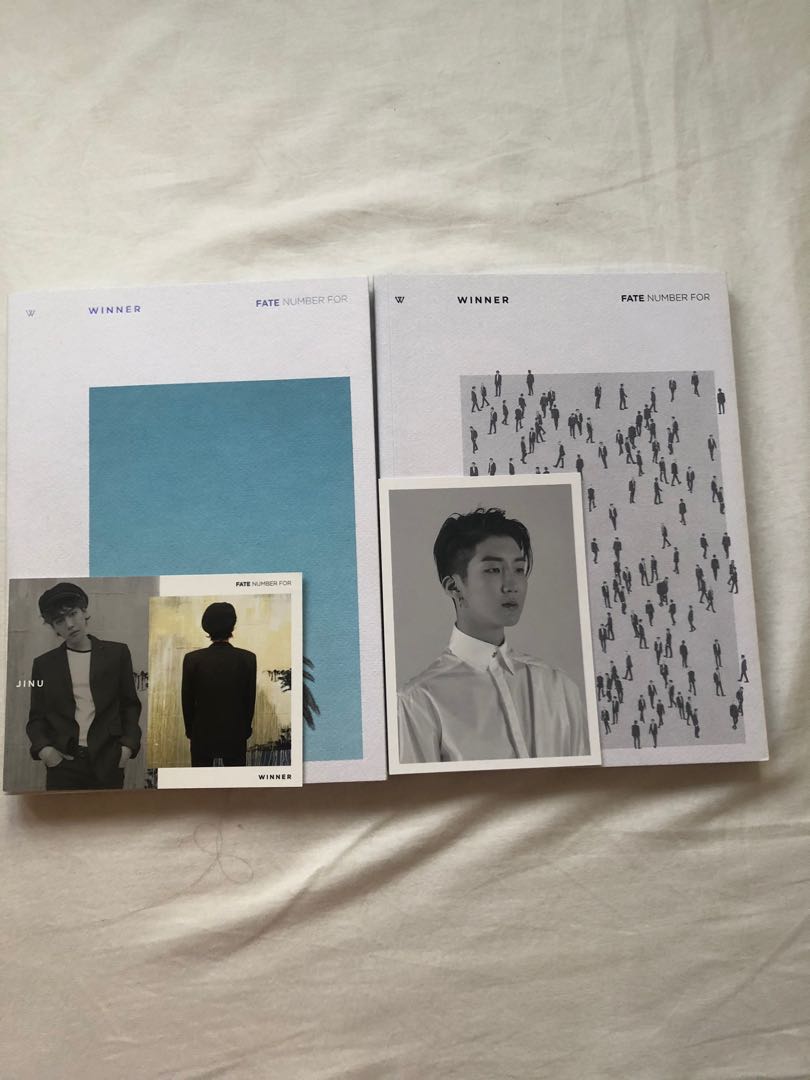 winner fate number four albums photocards , Hobbies & Toys, Memorabilia ...
