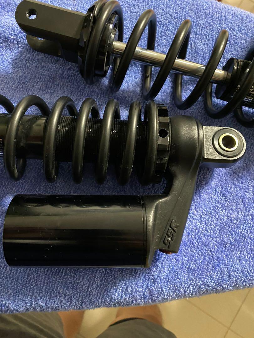 YSS Suspension Xmax 300 Full Black Edition , Motorcycles, Motorcycle ...