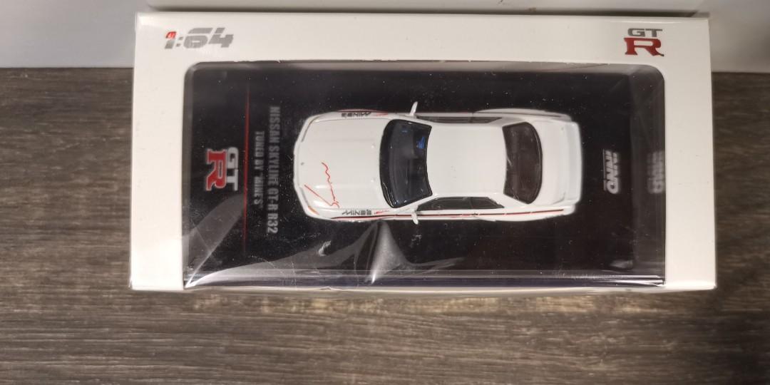 1/64 Inno Models Nissan Skyline GT-R Mine's R32 (White), Everything ...