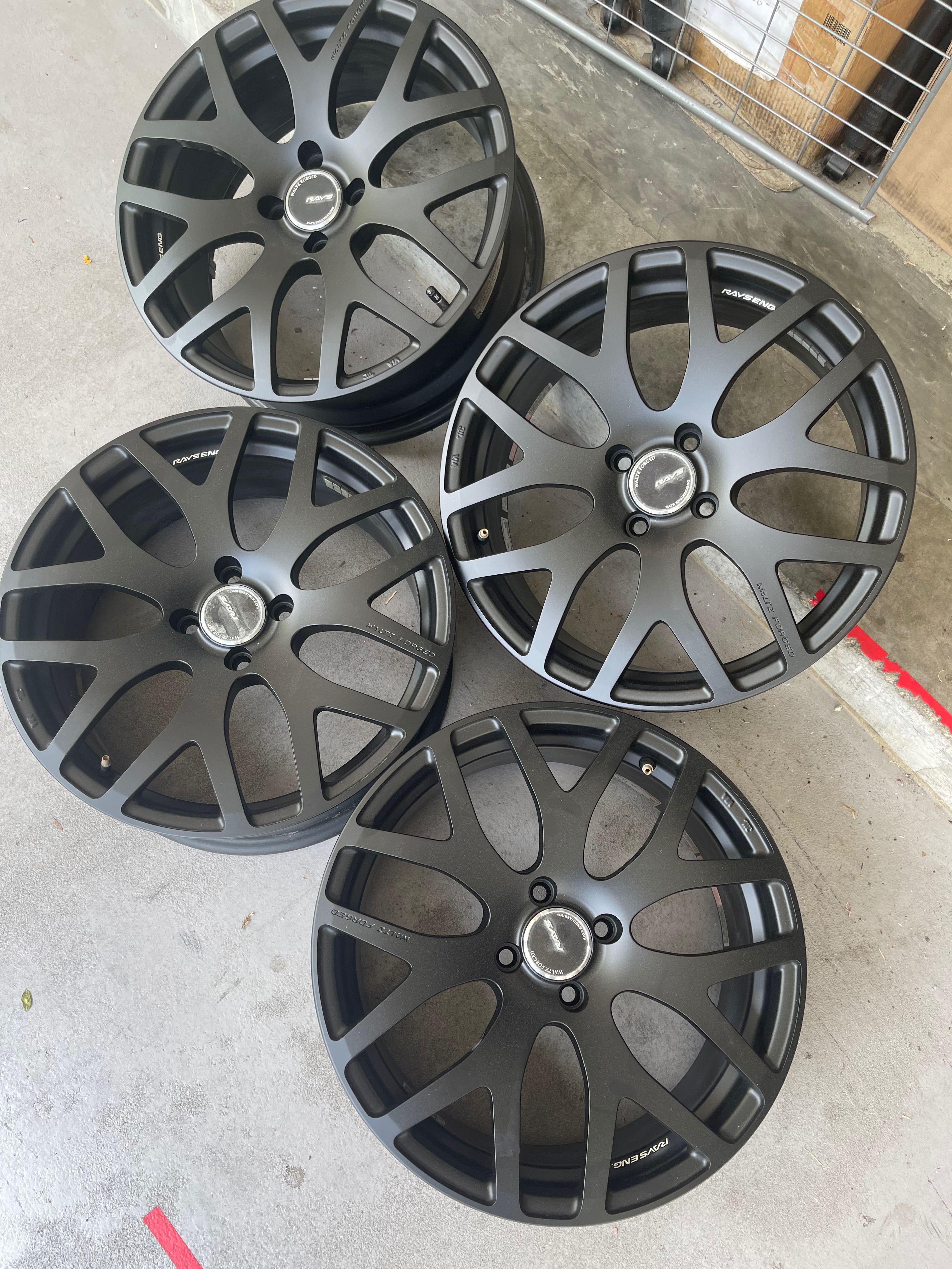 17” 4X100 Japan Rays WALTZ S7 FORGED Rim , Car Accessories, Tyres ...