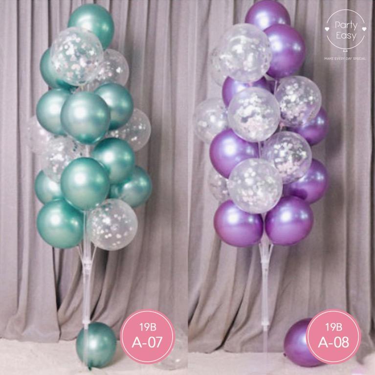 DIY 19 Balloons Float Tree Set 180cm Floor Display Stand Birthday Party ...