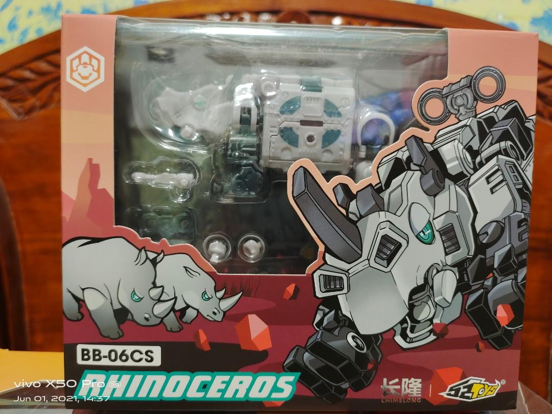 52 toys beastbox hippo rhinoceros vanguard, Hobbies & Toys, Toys ...